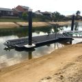 Pontoons vs Jetties and the difference in pile types - Aqua Pontoons